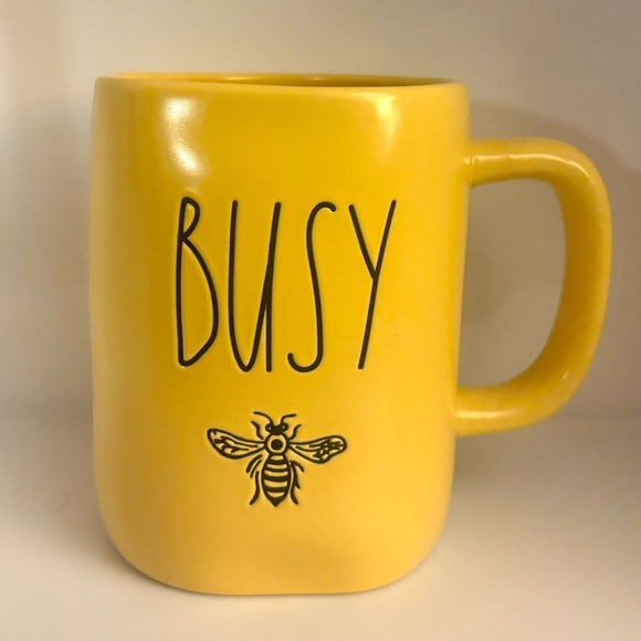 Rae Dunn | Dining | Rae Dunn Artisan Collection Yellow Busy Bee Coffee ...